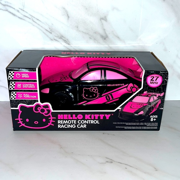 Hello Kitty | Toys | New Hello Kitty Sanrio Remote Control Racing Car ...